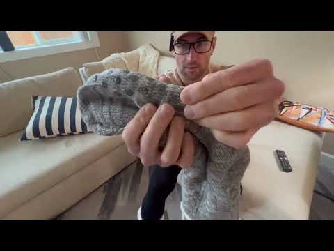 Men's Thick Warm Slipper Socks with grip