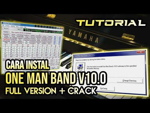 Cara Menginstal One Man Band v10.0 Full Version || Virtual Keyboard Yamaha