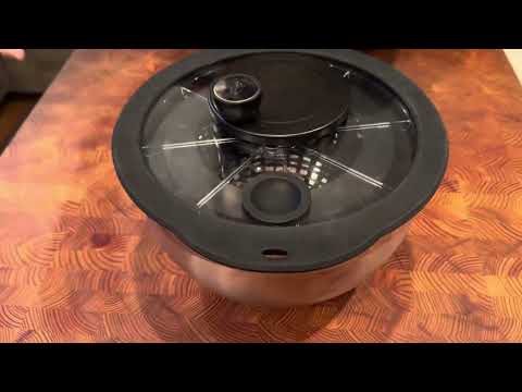 Rosle Stainless Steel Salad Spinner Review, Secret to Crisp and Crunchy Salads Revealed, One Pot Won