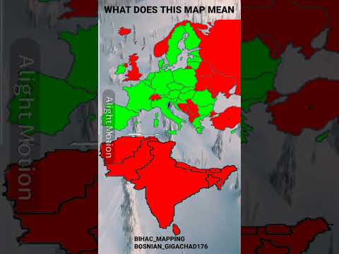 What does this map mean