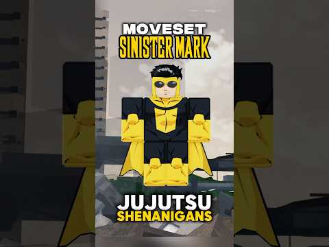 SINISTER MARK IN JJS!! #jujutsushenanigans #roblox #foryou #shenanigans #jjk #jjs #anime #invincible