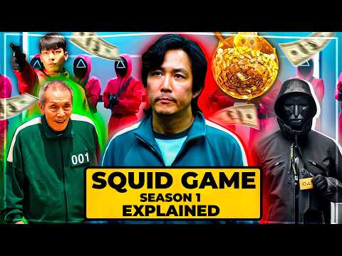 Squid Game Season 1 Explain In HINDI | Squid Game Story In HINDI | Squid Game (2021) Series In HINDI