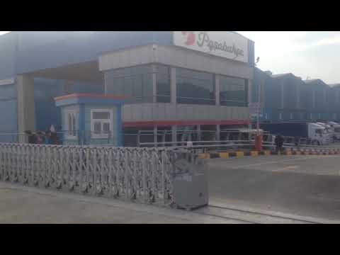Akordiyon Motorlu Bariyer Kapı