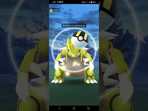 shiny 100iv legendary Pokemon in wild #pokemon #shinypokemon #pokemongo #100ivpokemon #shiny