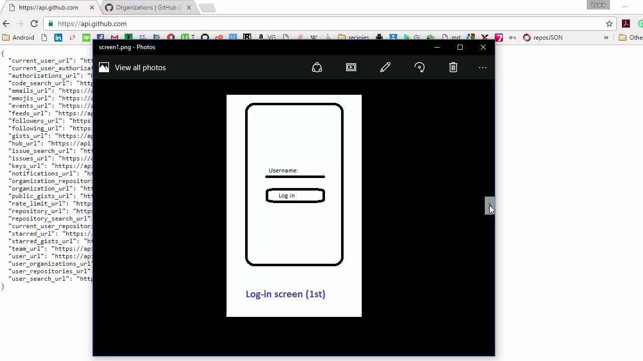 GitHub API overview. Course Task