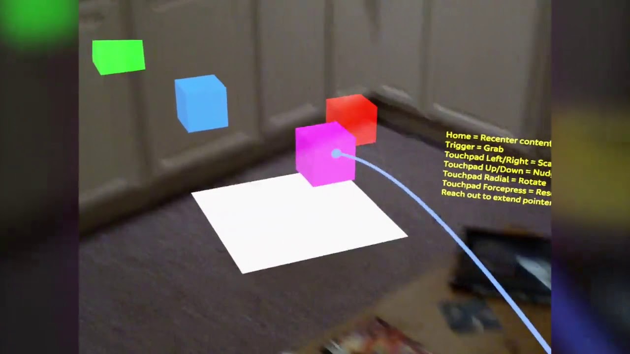 Control Pointer: Magic Leap Developer Toolkit