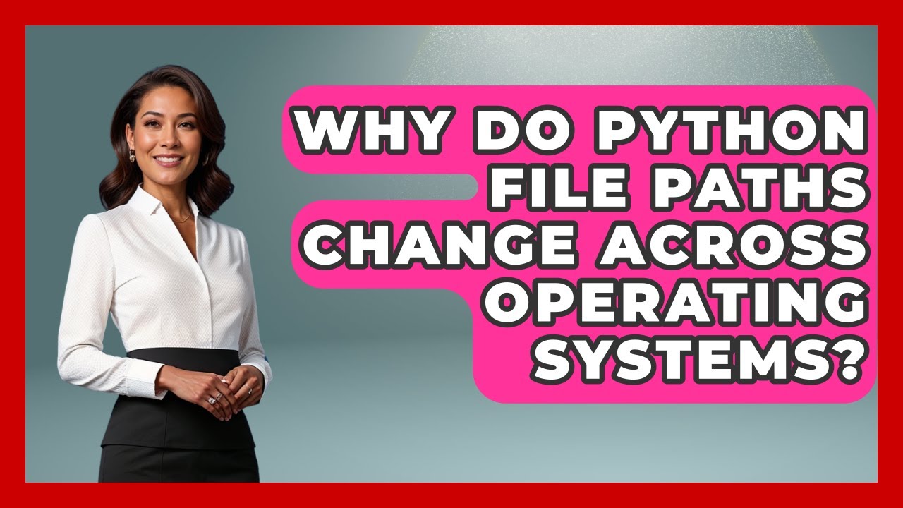Why Do Python File Paths Change Across Operating Systems? - Python Code School