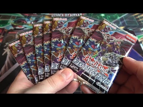 Yugioh High-Speed Riders Opening 7 Packs - Hard to Find Pack!