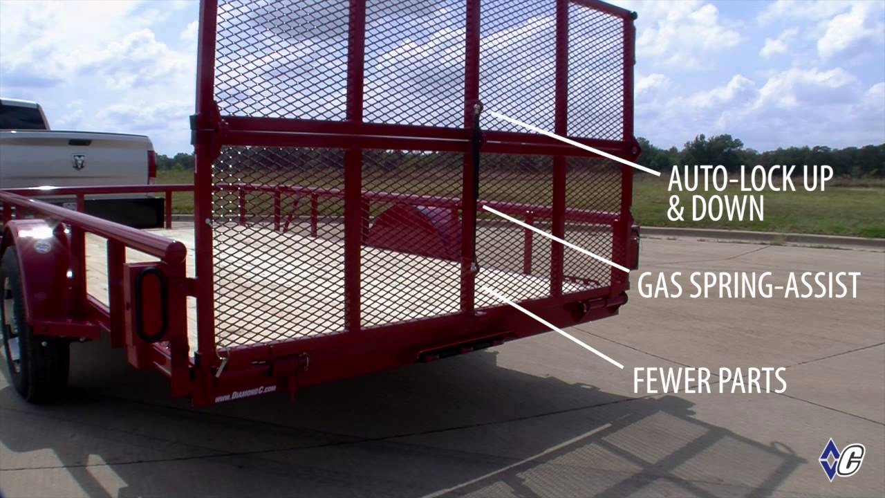 [Diamond C Clips] Auto-Latching Bi Fold Gate
