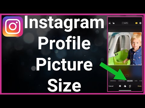PERFECT Instagram Profile Picture Size