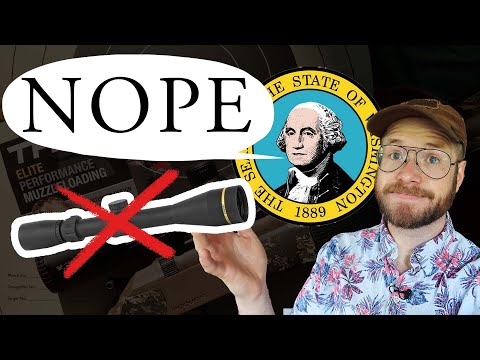 Washington State Keeps Traditional Muzzleloading Sight Rules, votes to not allow Scopes