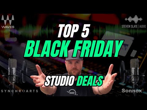 The Top 5 BLACK FRIDAY DEALS For Your STUDIO In 2024