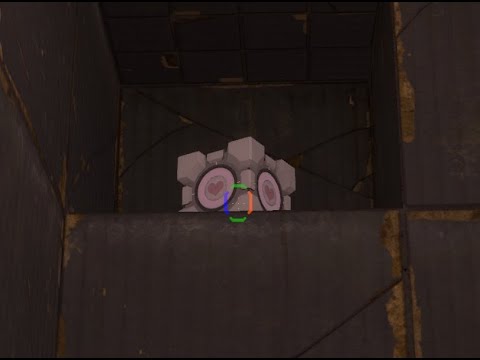 Portal Reloaded - How to bring Companion Cube with you