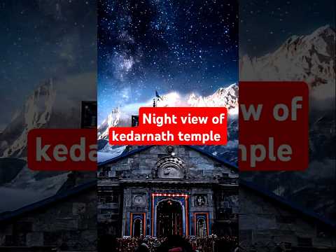 Images# of# Kedarnath #temple#night view#yts