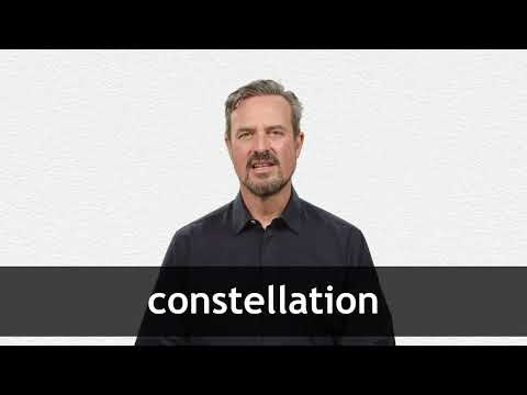 How to pronounce CONSTELLATION in American English