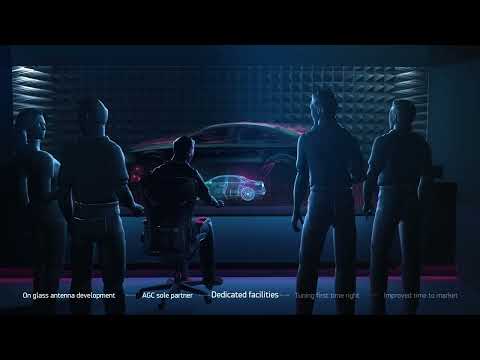 AGC Glass Antenna 3D/2D commercial 2015