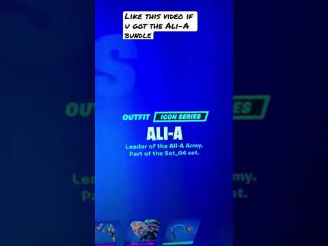 Use Ali-A support a creator code