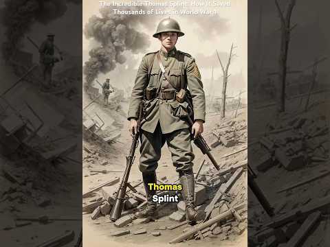 The Incredible Thomas Splint: How It Saved Thousands of Lives in World War #shorts