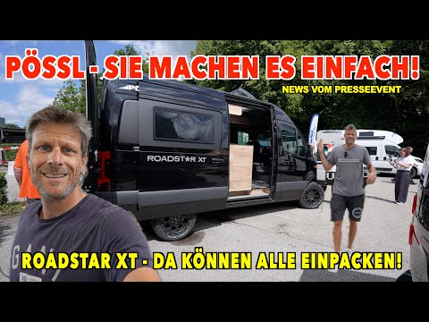 PÖSSL PREISE, PAKETE & NEUHEITEN, CLEVER | MJ 2026 | ROADSTAR XT | Sprinter 4x4 unter 90.000 EURO!