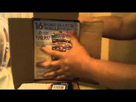 Unboxing Crossword Puzzle Books