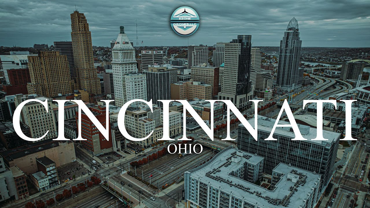 From Above  - Cincinnati Ohio   4K