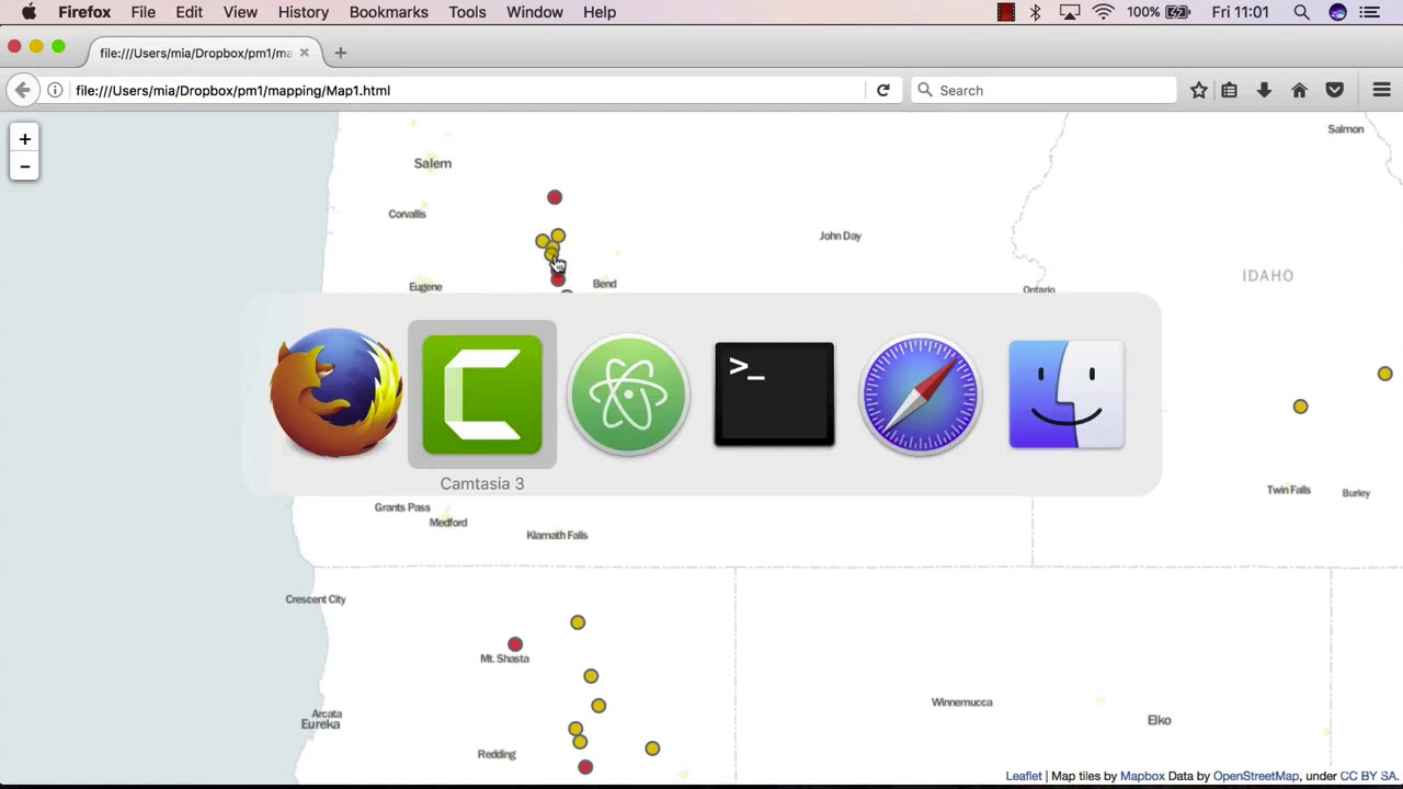 98 Solution | Application 2 Create Webmaps with Python and Folium