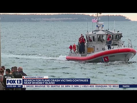 10 people presumed dead in floatplane crash near Whidbey Island, Washington