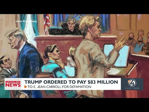 Trump ordered to pay $83 Million