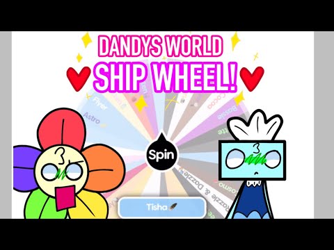 Dandy’s world BUT I draw ships with the ✨ dandy’s world ship wheel! ✨