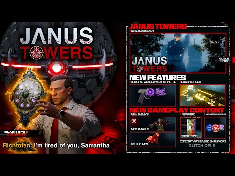 DLC 4 Janus Towers NEW Images FOUND!? + HUGE Leaks (Black Ops 6 Zombies DLC 4 Janus Towers Map) BO6