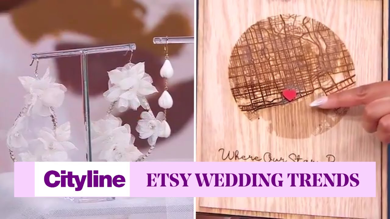 Etsy's top 3 modern wedding trends for 2023