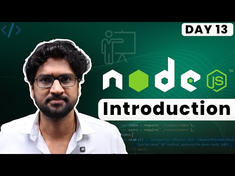 Introduction to Node.js | Advanced Backend Development with Node.js | Day 13