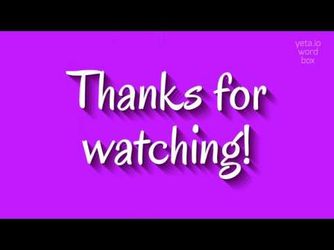 How to say "jeanie's"! (High Quality Voices)