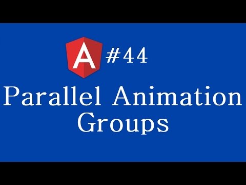 Learn Angular 2 Tutorial 44 Parallel Animation Groups - Mind Luster
