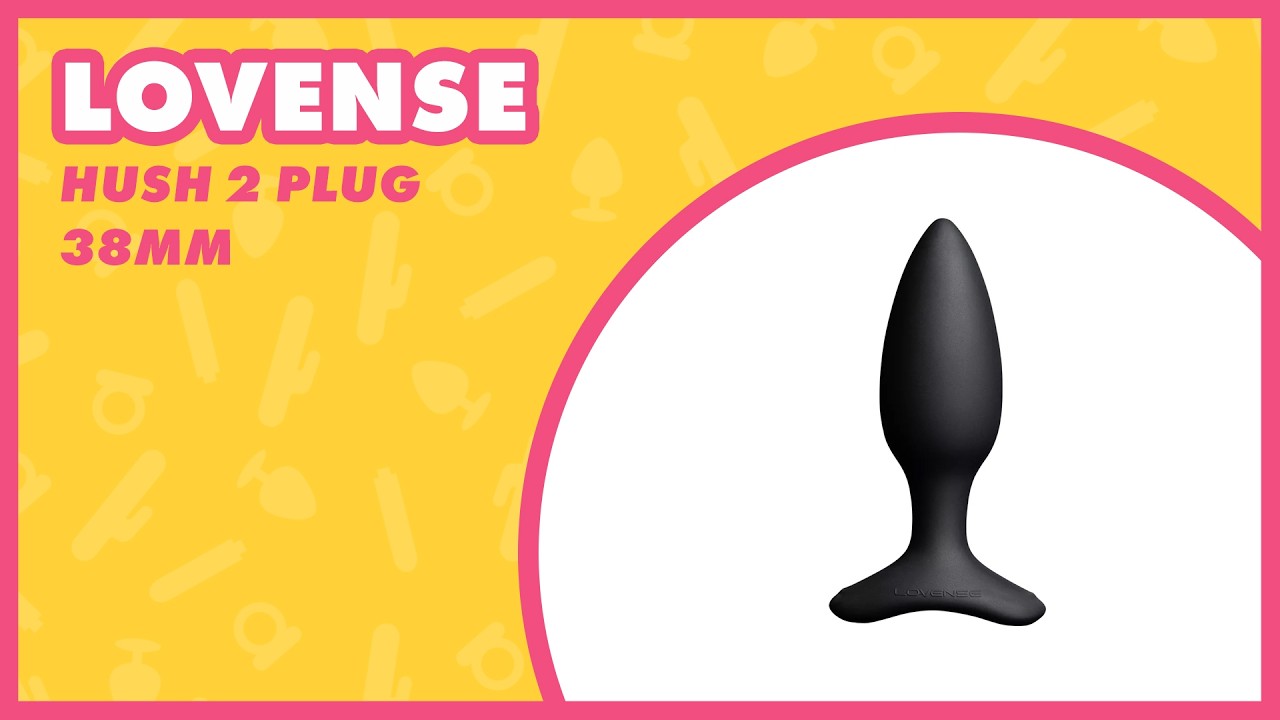Lovense Hush 2 Plug Overview 💫 App Control & Powerful Vibrations 💗 EasyToys