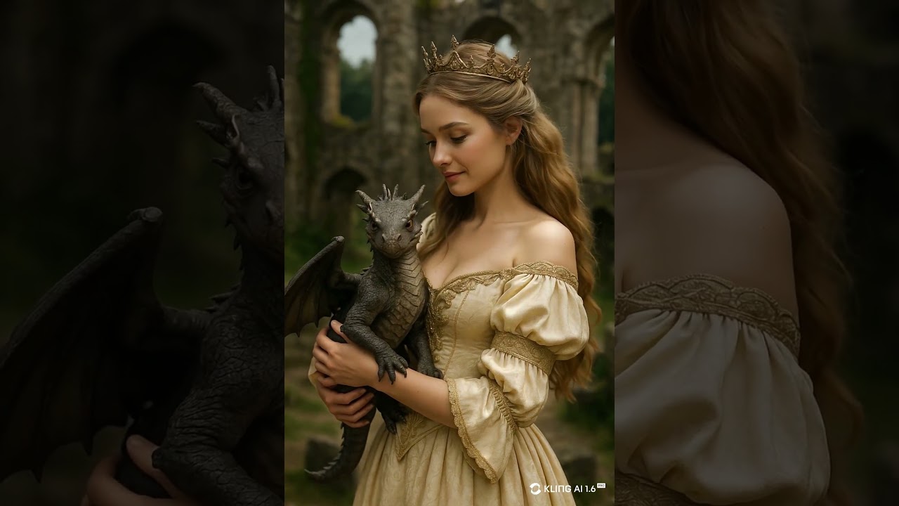 👑 The Dragon Princess Returns  #aicinema #dragon
