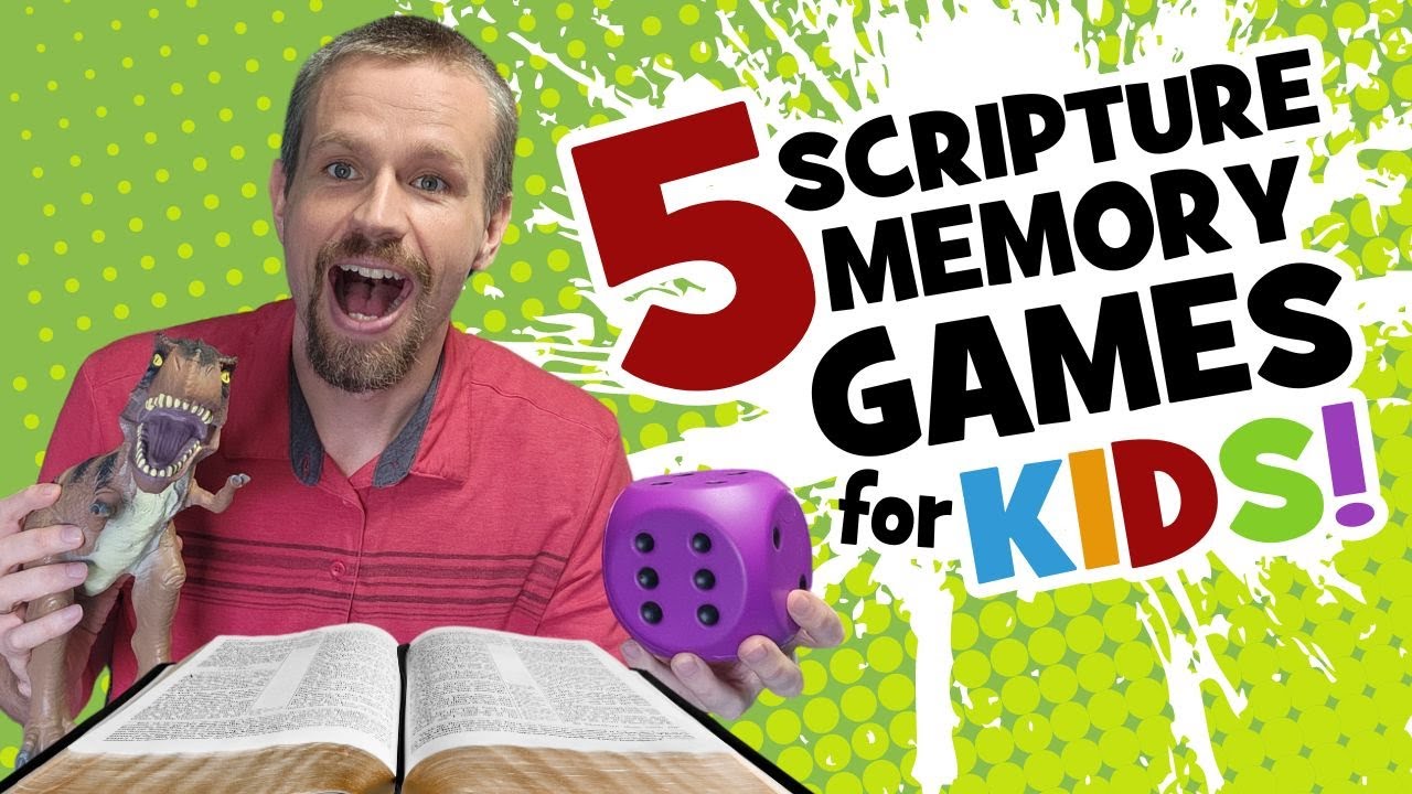 5 Scripture Memory Games for Kids