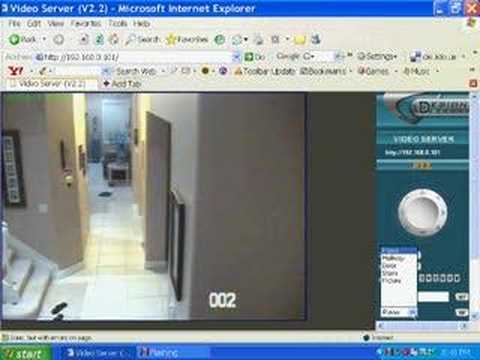 PTZ Security Camera Demo