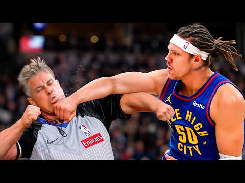 When NBA Players Fight Referees..