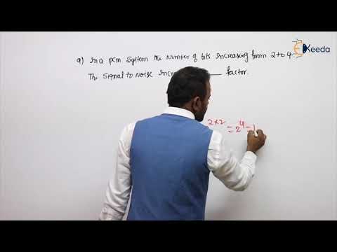 Understanding SQNR: Signal To Quantization Noise Ratio - Communications GATE Video Lecture ...