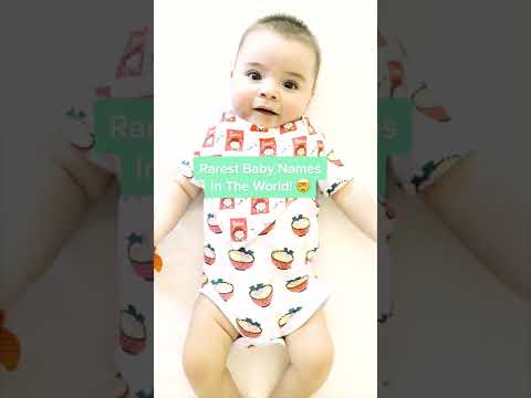Worlds Rarest Baby Names! ๐ฑ #shorts #baby