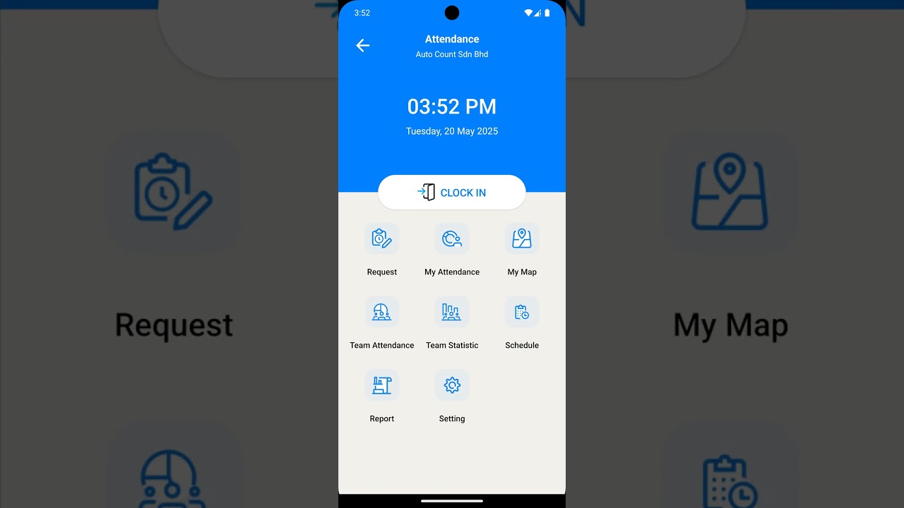 AC HRMS Mobile Clocking