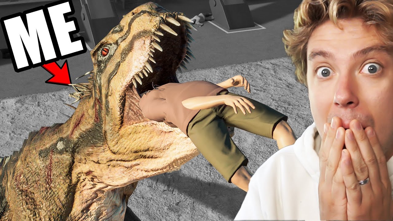 Playing as Scorpios Rex in Jurassic World Evolution 2