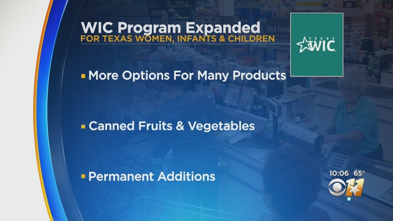 Texas Wic Expands Eligible Food Items - Cooking Videos