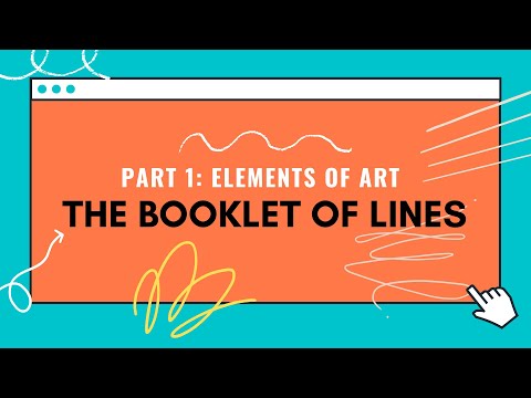 Elements of Art: Lines Part 3 - The Booklet of Lines