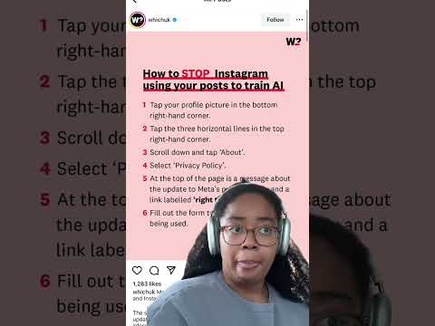 the Instagram AI data opt-out is EU/UK only because they have GDPR 🙃