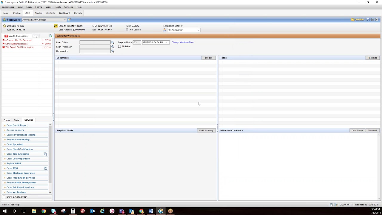 Encompass user video