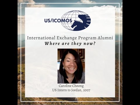Caroline Cheong: : US/ICOMOS IEP Alumni "Where are they now?"