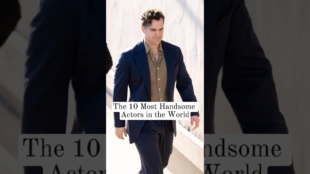 The 10 Most Handsome Actors in the World.    #chrishemsworth  #chrisevans  #robertpattinson  #1min