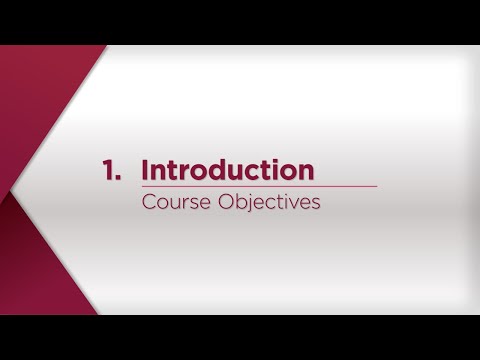 Course Objectives